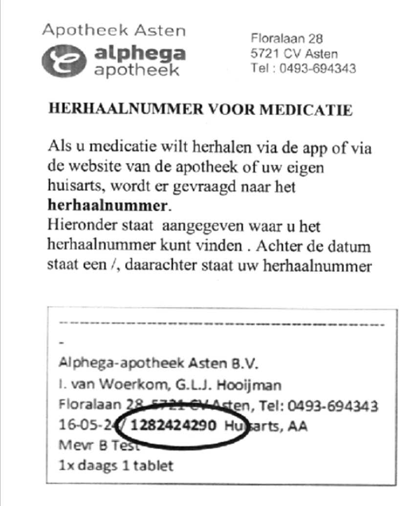 Herhaalmedicatie | Huisartsen Campanula